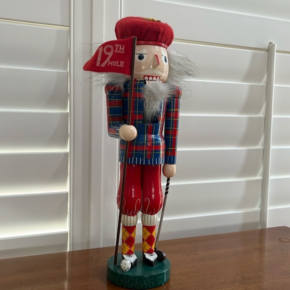 Bombay | Holiday | Golfer Nutcracker Bombay Imports | Poshmark